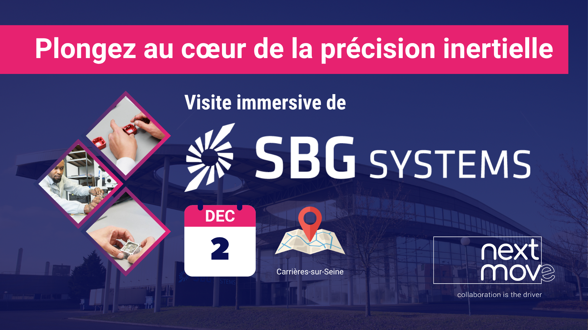 NextMove vous emmène chez SBG Systems, au cœur de la précision inertielle